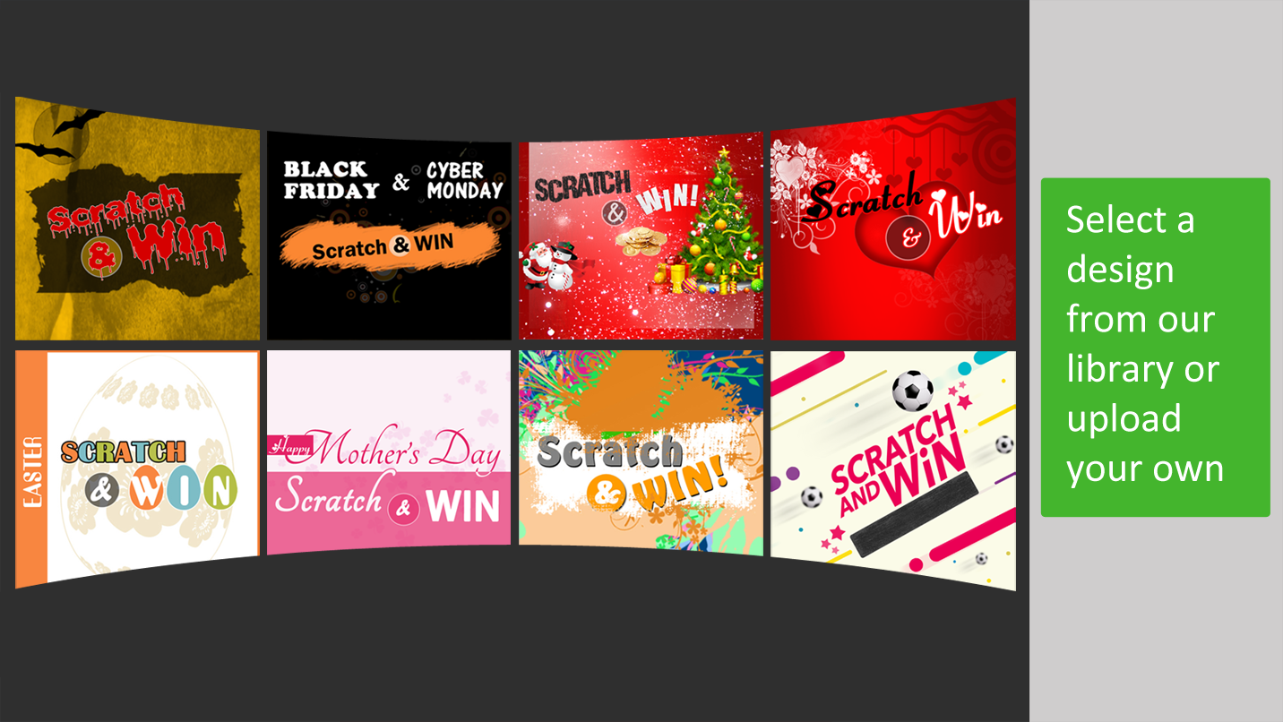 Scratch & Win - Display Scratchcard. Boost Leads & Sales