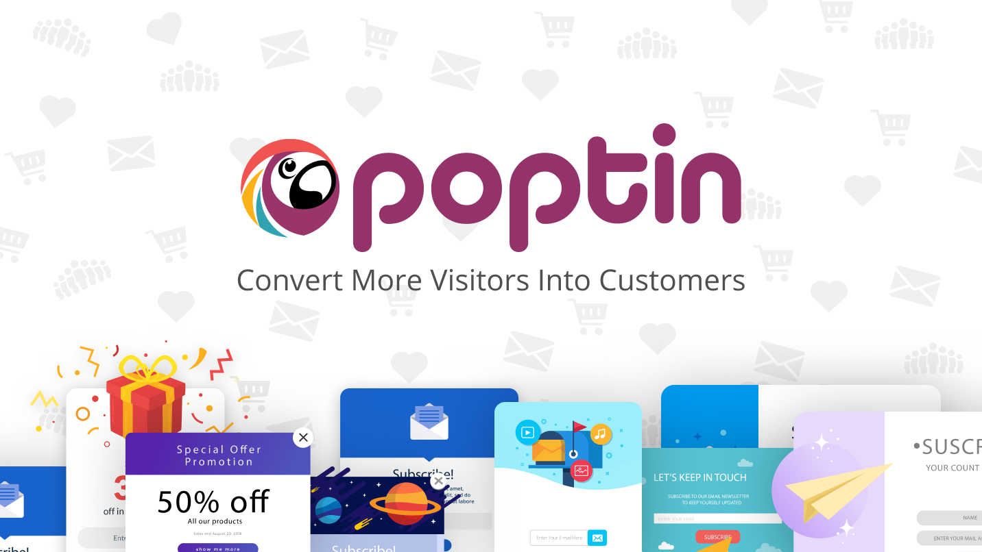 Poptin - Free Exit Intent Popups & Email Opt-ins