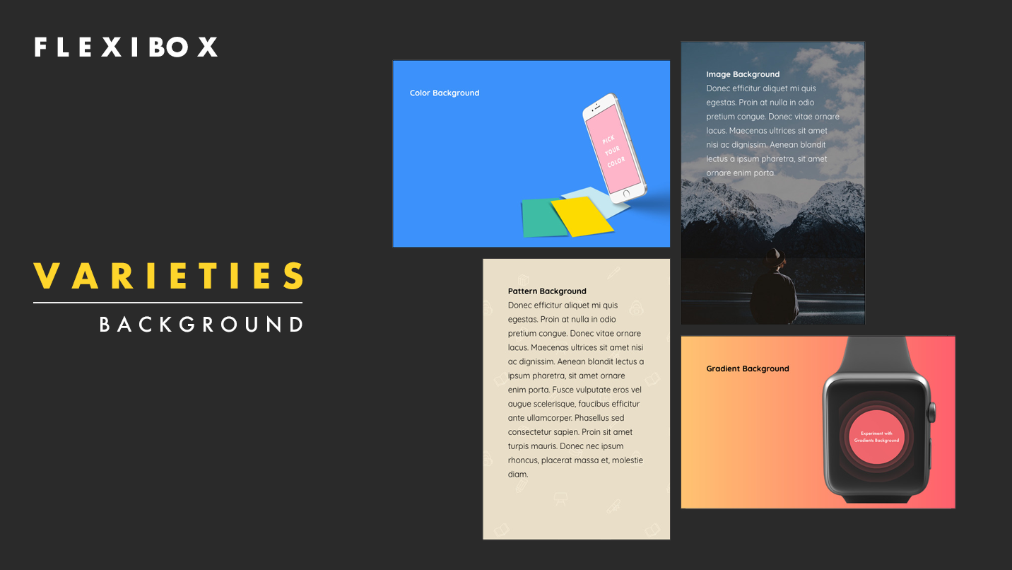 FlexiBox - Perfect way to grab the viewer attention