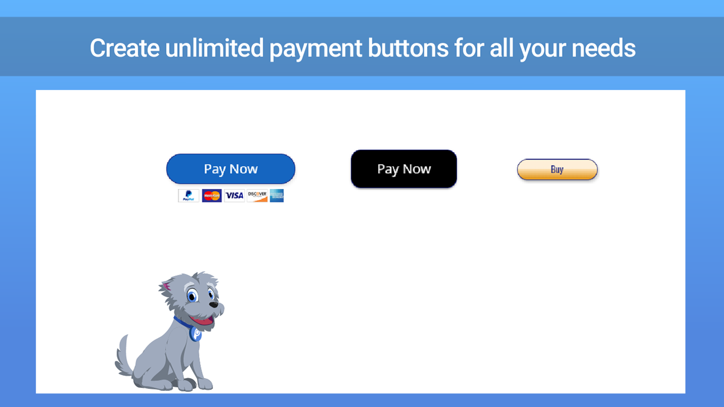 Payment Button - PayPal, Stripe & subscription payments!
