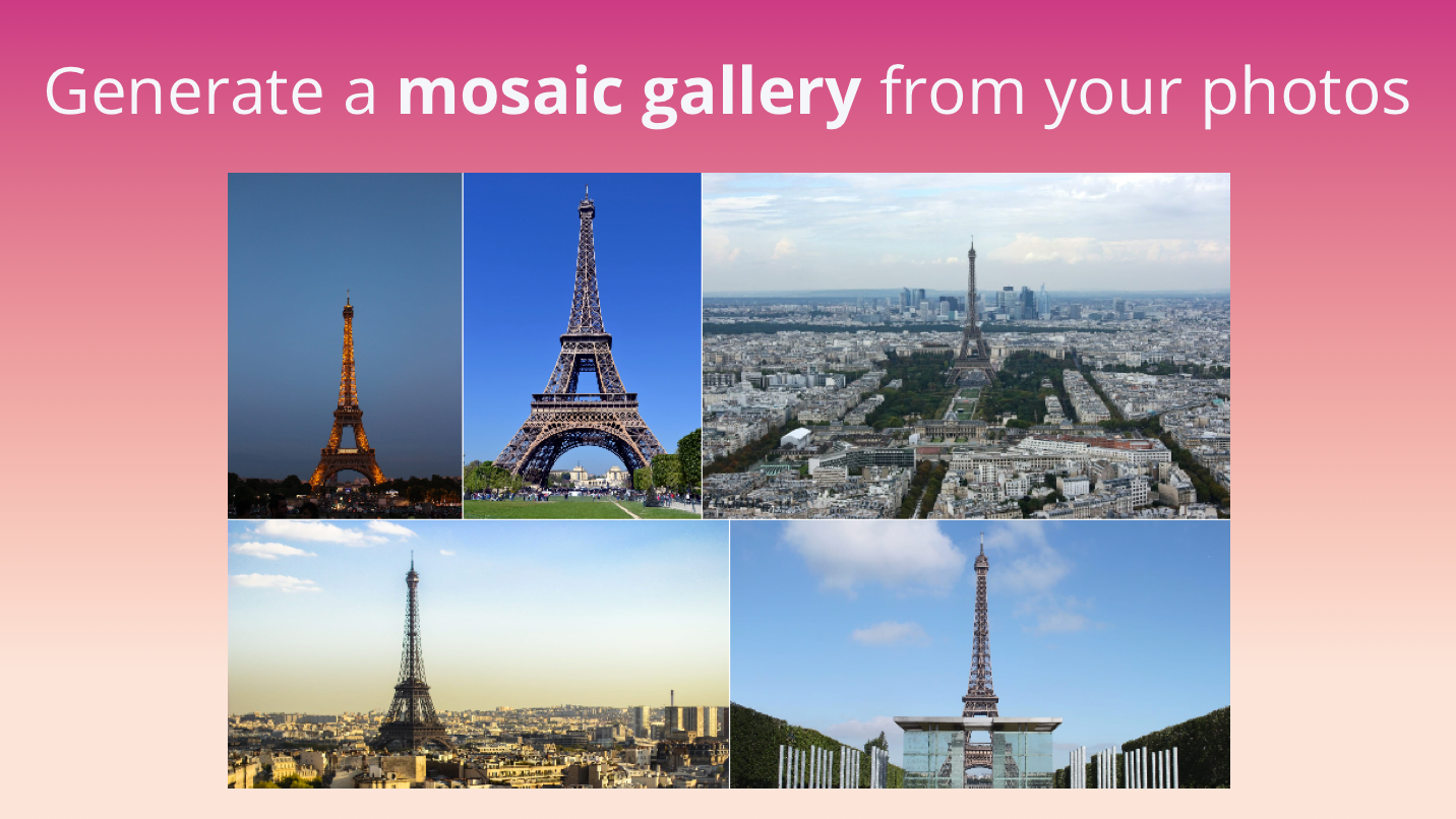 Mosaic Gallery A Responsive Mosaic Grid For Your Photos