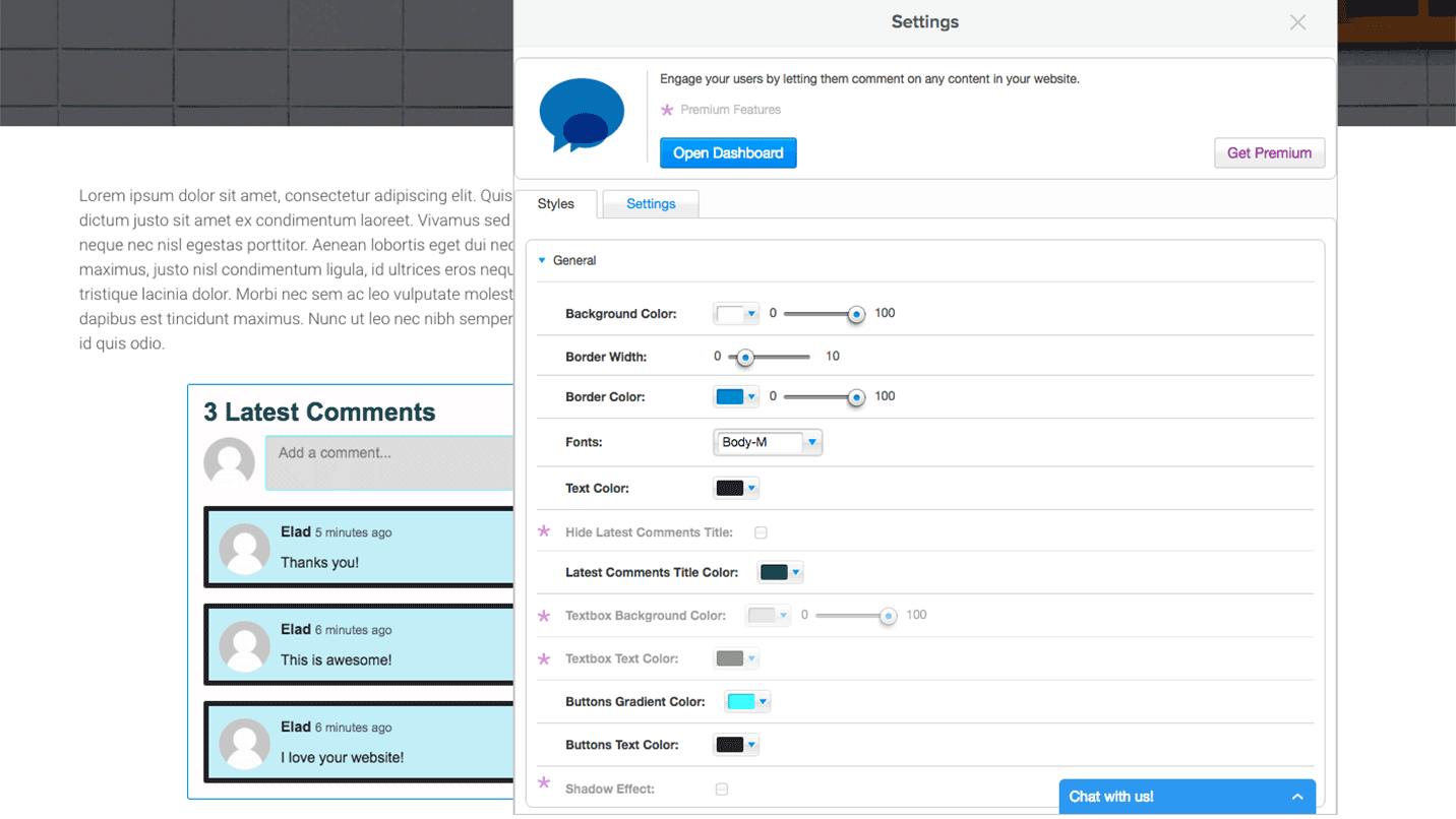 Comments App - Complete, yet simple comments solution.