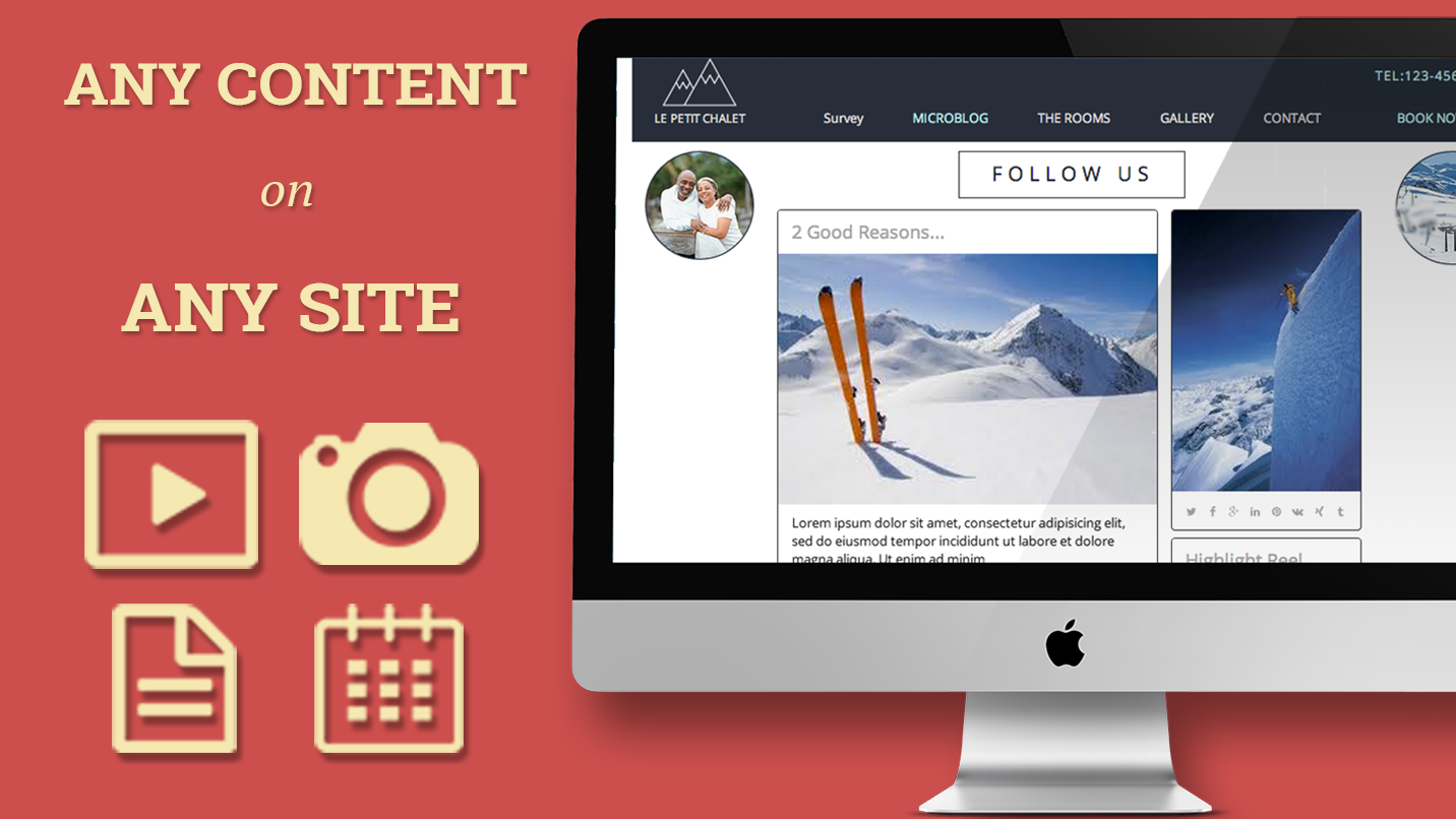 Media Gallery - Showcase articles, images and videos!