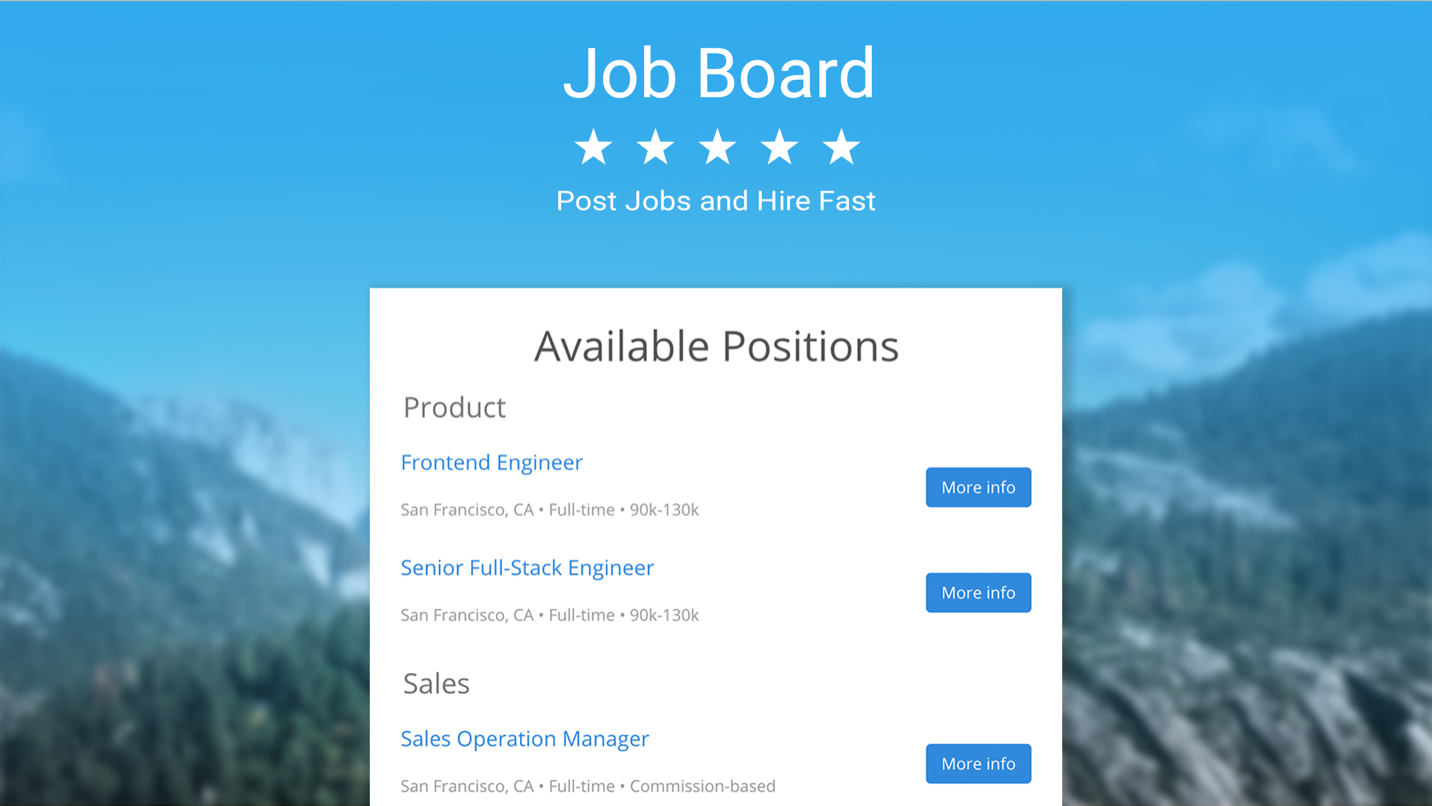 Job Board - Post Jobs and Hire Fast