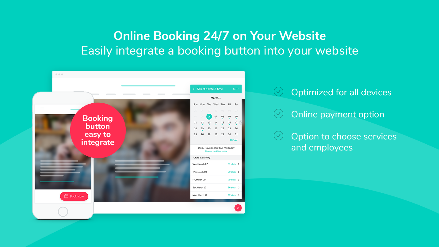 Shore - Online Booking, CRM, Marketing and more
