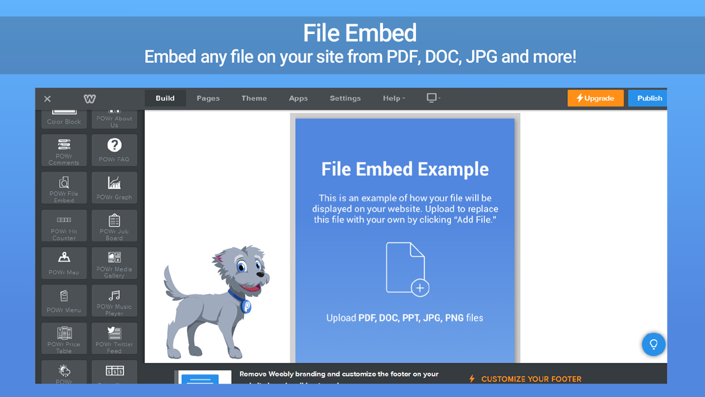 PDF + File Embed - Embed PDF, PPT, Docs & other files!