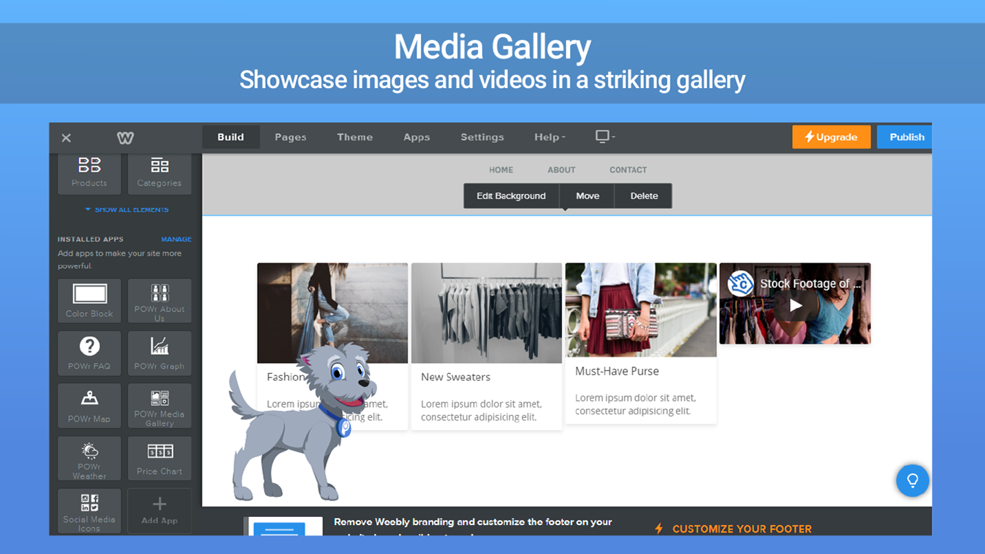Media Gallery - Gallery for photos, videos, and articles